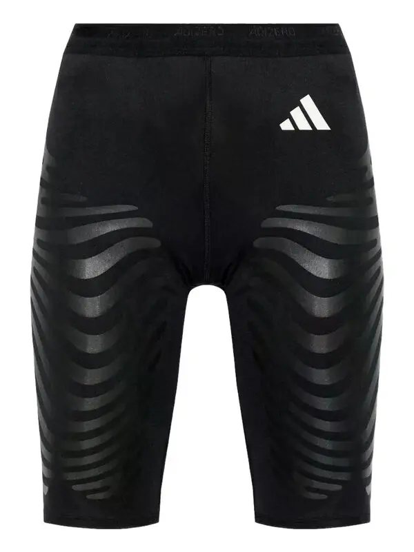 Adidas Logo Wave Shorts - Black