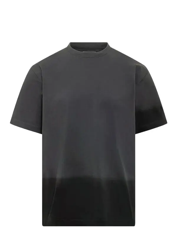Y3 Dip-dye Short-sleeve T-shirt - Grey