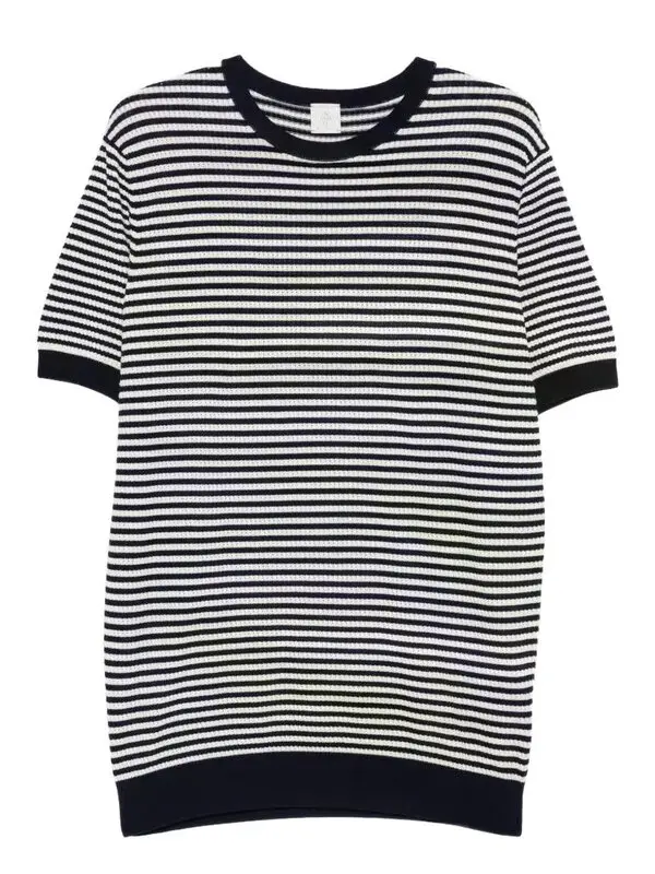 Eleventy Striped T-shirt - Blue