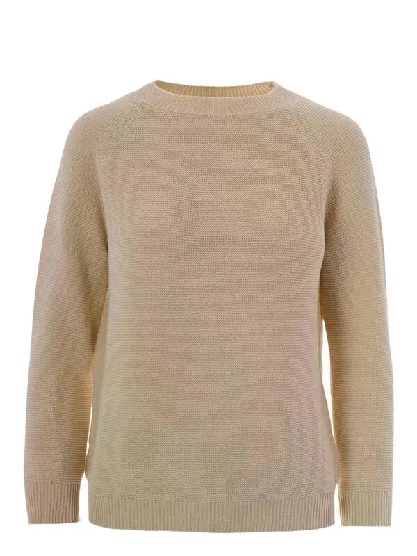 Max Mara Raglan Knit Sweater - Neutrals