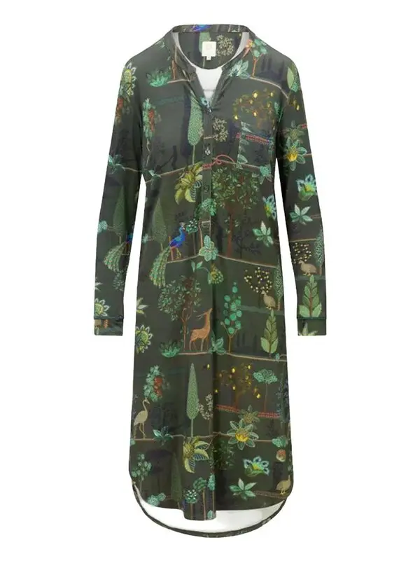 PIP STUDIO Floral Print Nightdress - Green