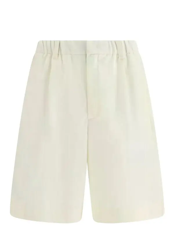 Herno Elasticated-waist Shorts - Neutrals