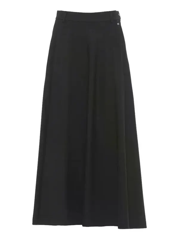 Herno Zip-fastening Maxi Skirt - Black
