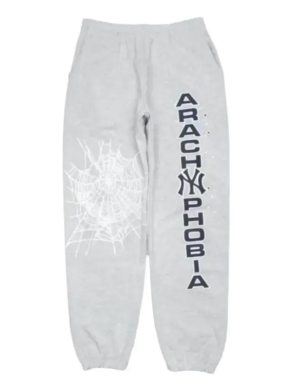 SP5DER Arach Web Phobia Track Pants - Grey