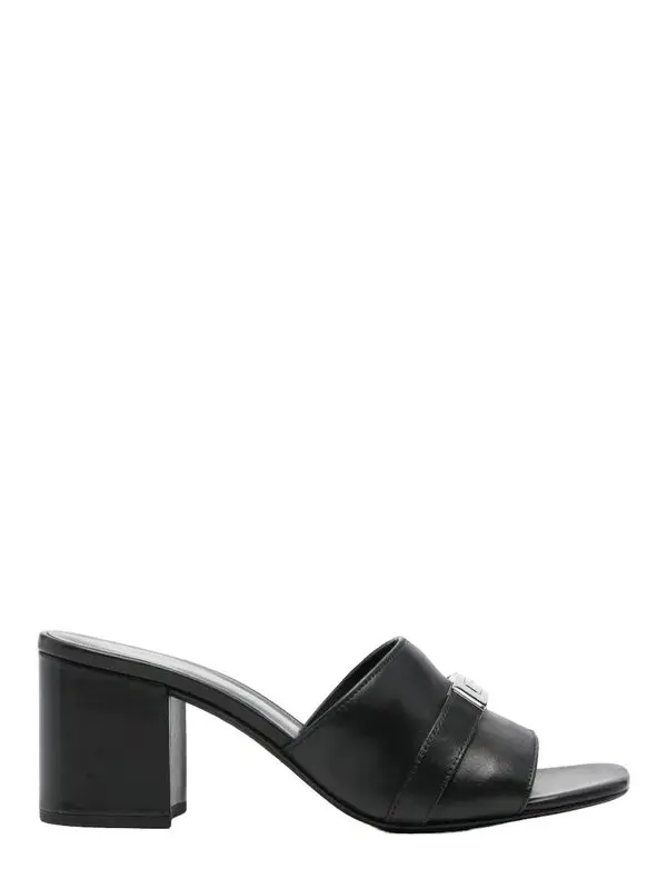 Tory Burch Leelee Leather Sandals - Black