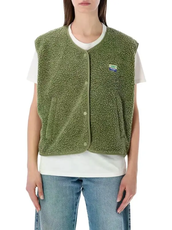 American Vintage Hoktown Gilet - Green