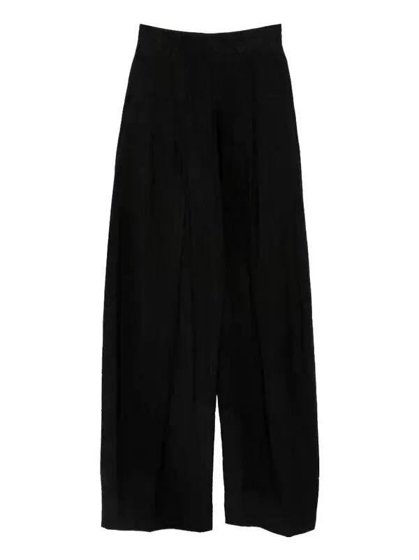 THELATEST Billie Pleated Trousers - Black