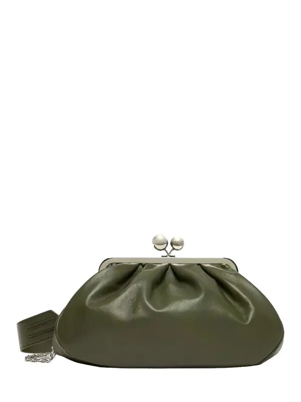 Max Mara Medium Pasticcino Kiss-lock Clutch Bag - Green