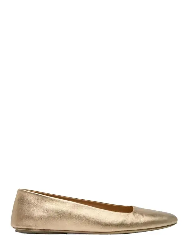 Marsèll Distesa Metallic Ballet Flats - Gold