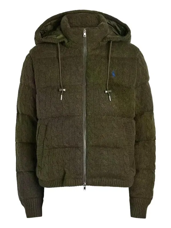 Polo Ralph Lauren Hooded Puffer Jacket - Green