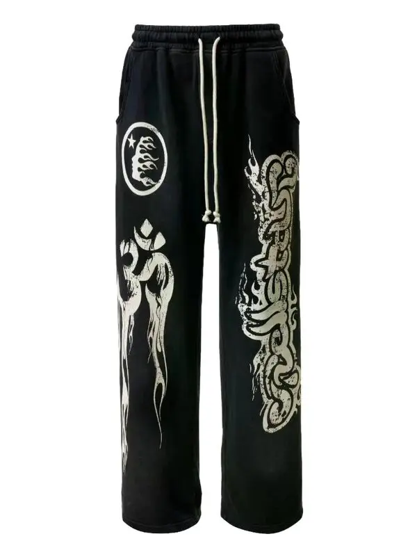 HELLSTAR Yoga Remix Track Pants - Black