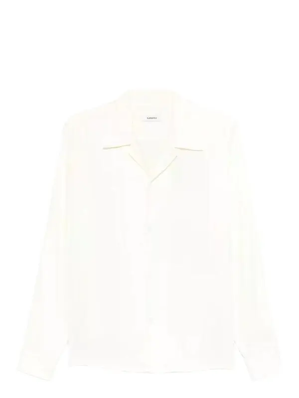 Sandro Long-sleeve Shirt - Neutrals