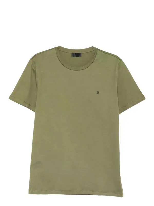 DONDUP Logo-detail T-shirt - Green