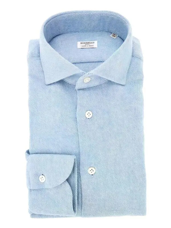 BORRIELLO NAPOLI Button Shirt - Blue