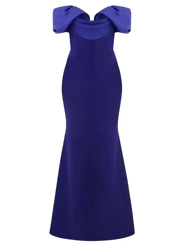 RHEA COSTA North Maxi Dress - Blue