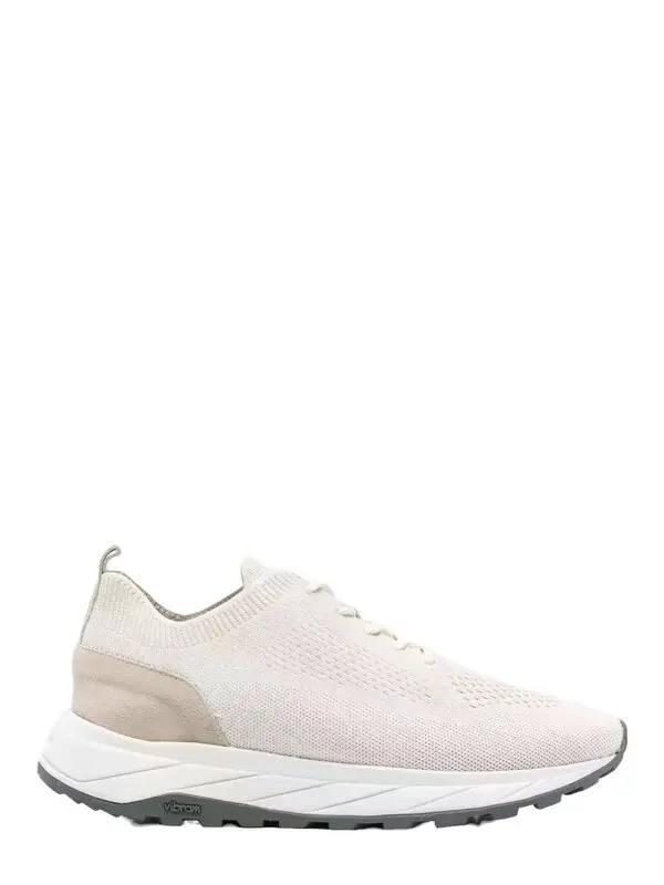 Eleventy Knitted Running Sneakers - Neutrals
