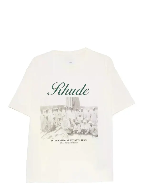 Rhude Graphic T-shirt - Neutrals