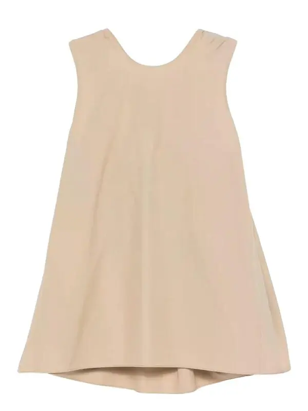 Carven A-line Trapeze Top - Neutrals