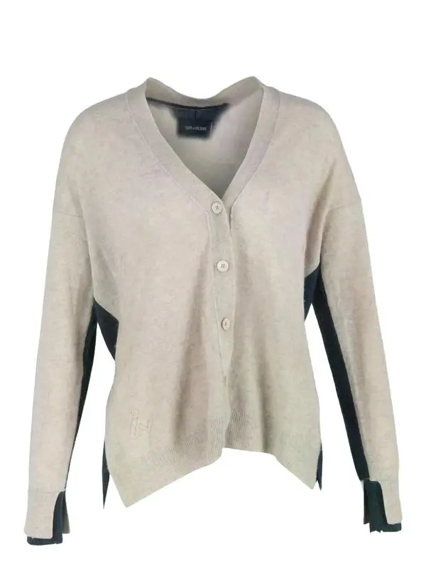 Zadig&Voltaire Scarlett V-neck Cardigan - Neutrals