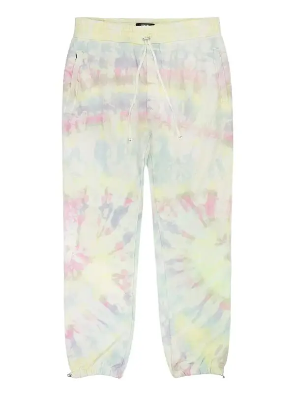 Amiri Tie Dye Track Pants - Yellow