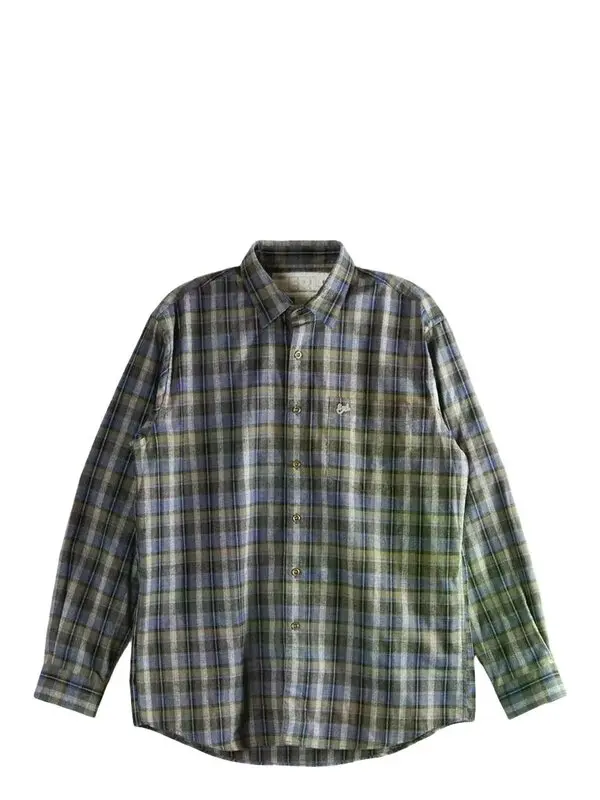 ERL Checked Button-fastening Shirt - Grey