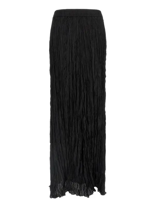 P.a.r.o.s.h Soph Pleated Skirt - Black