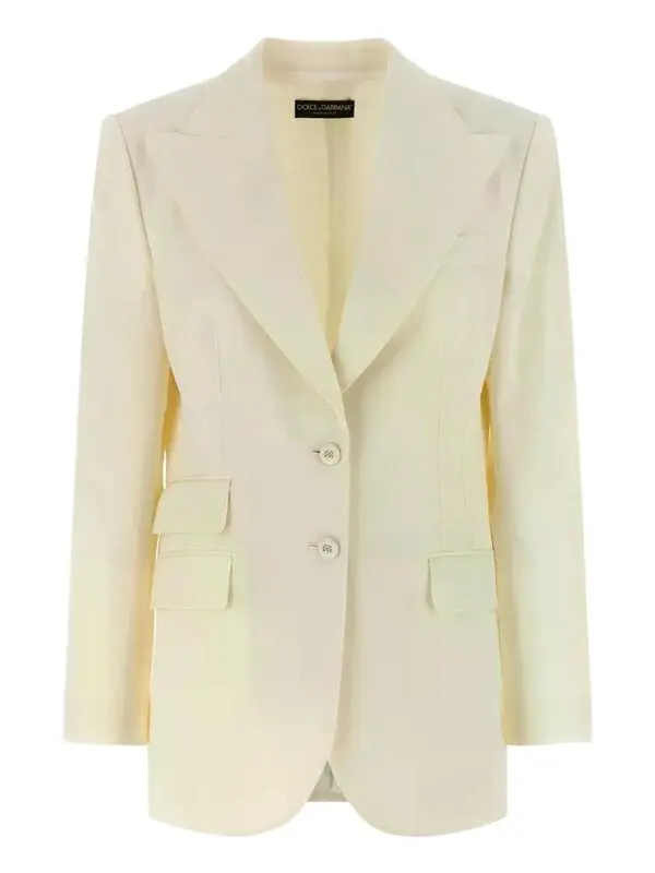 Dolce & Gabbana Turlington Single-breasted Blazer - Neutrals