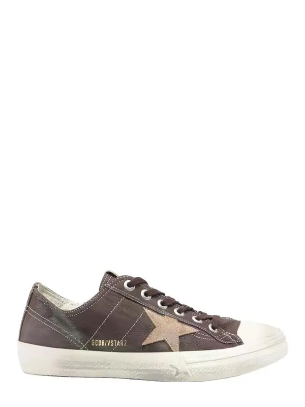 GOLDEN GOOSE V-star 2 Sneakers - Brown