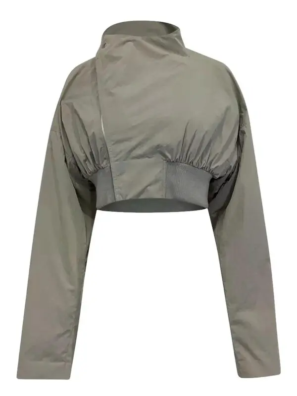 Rick Owens Hollywood Cropped Flight Jacket - Grey