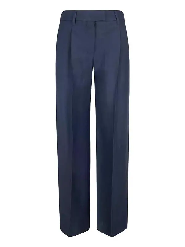 Brunello Cucinelli Zip-fly Trousers - Blue