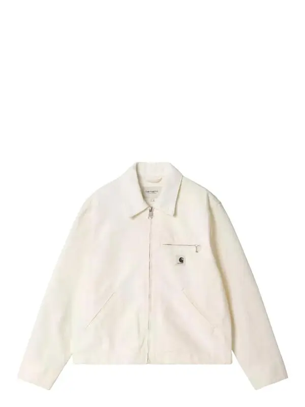Carhartt Work In Progress Og Detroit Zip Pocket Jacket - White