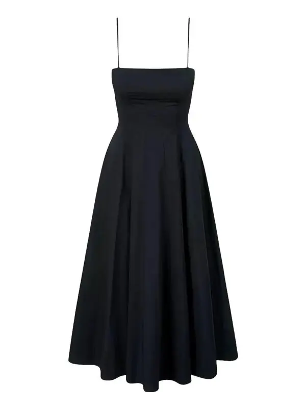Staud A-line Dress - Black
