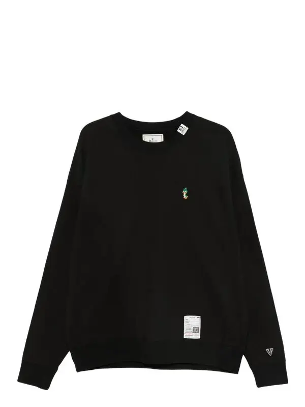 Mihara Yasuhiro Embroidered Sweater - Black
