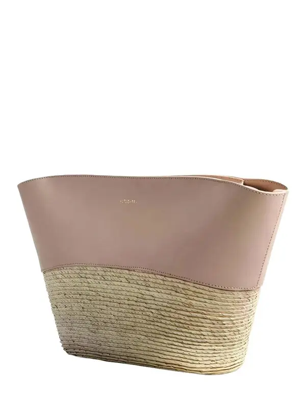 Altuzarra Basket-shape Clutch - Neutrals
