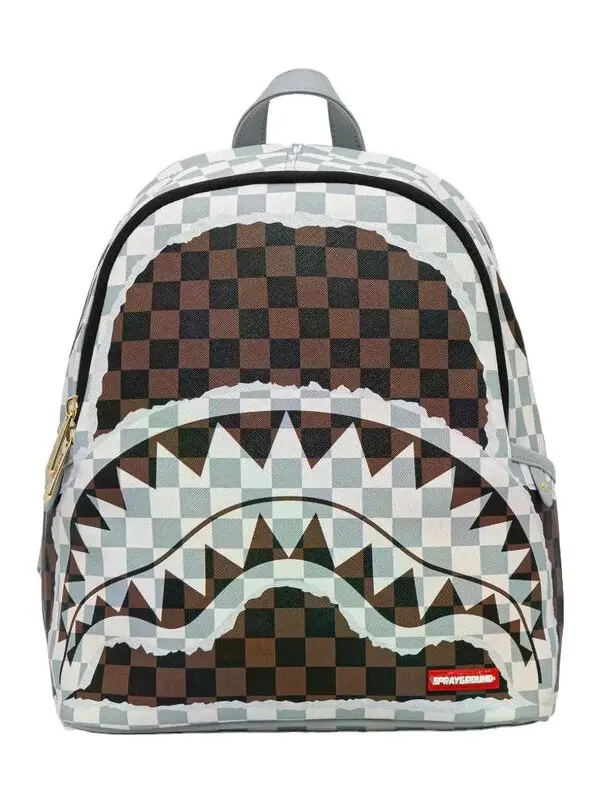 SPRAYGROUND Check-pattern Backpack - Grey