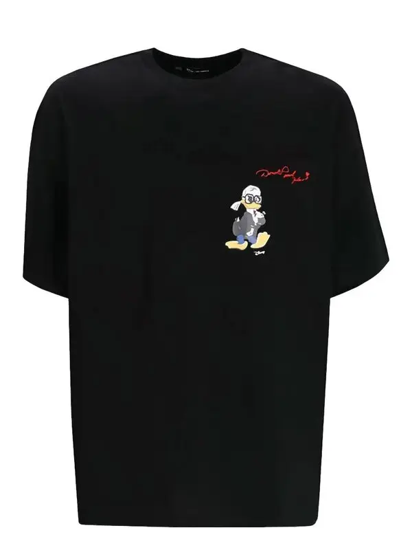 Karl Lagerfeld Crewneck Cartoon T-shirt - Black