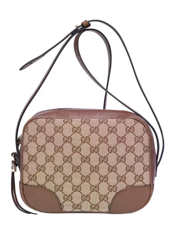 Gucci Bree Gg Canvas Shoulder Bag - Neutrals