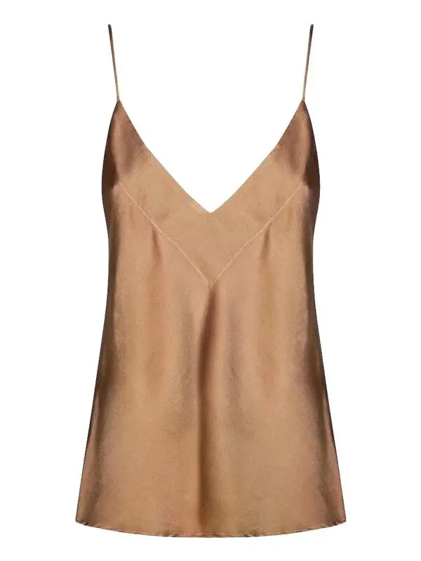 FORTE_FORTE V-neck Tank Top - Neutrals
