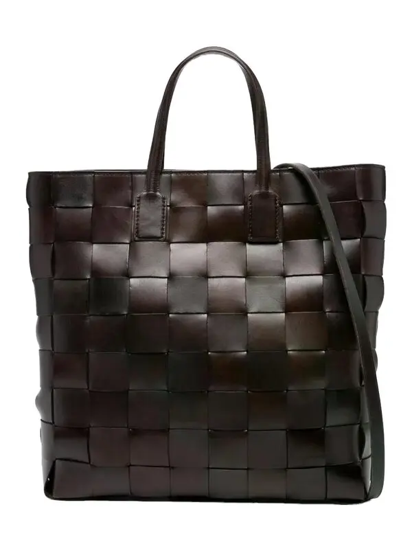 Dragon Diffusion Medium Pinowoven Tote Bag - Brown