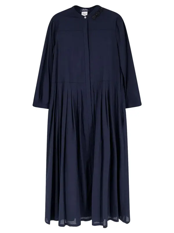 Max Mara Clarissa Long Dress - Blue
