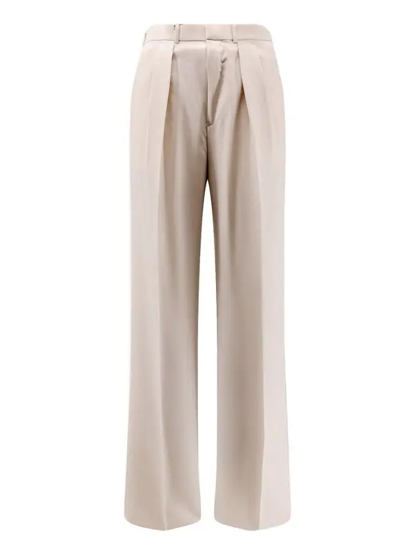 TOM FORD Wool, Cashmere, And Silk Trousers - White