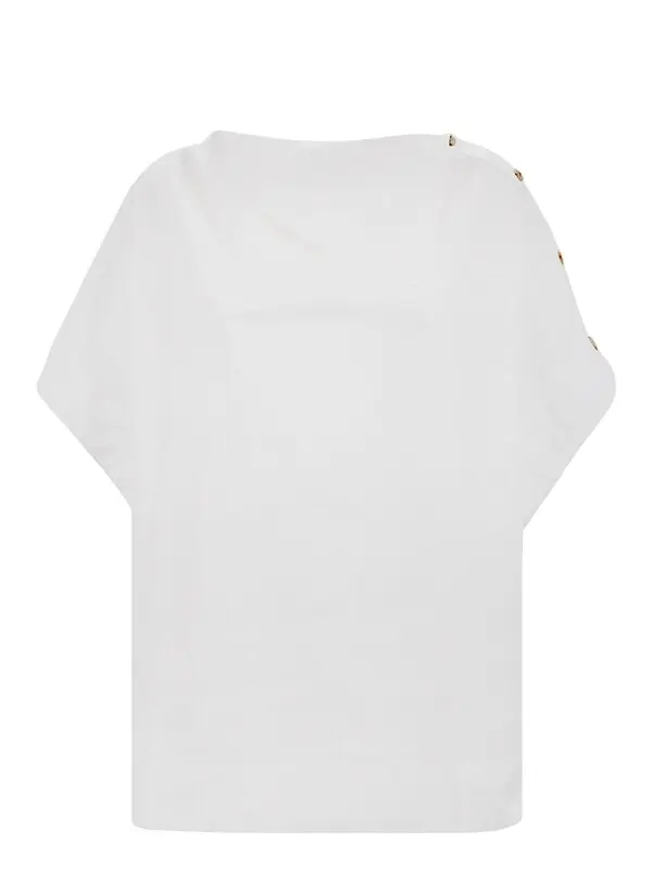 Soeur Issa Organic Cotton Top - White