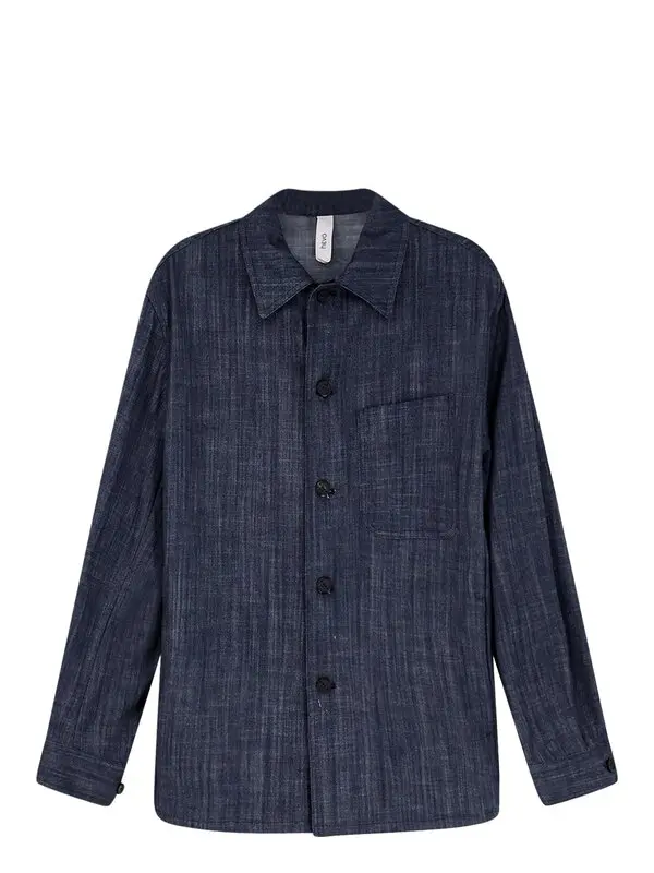 HEVO Bari Denim Shirt/jacket - Blue