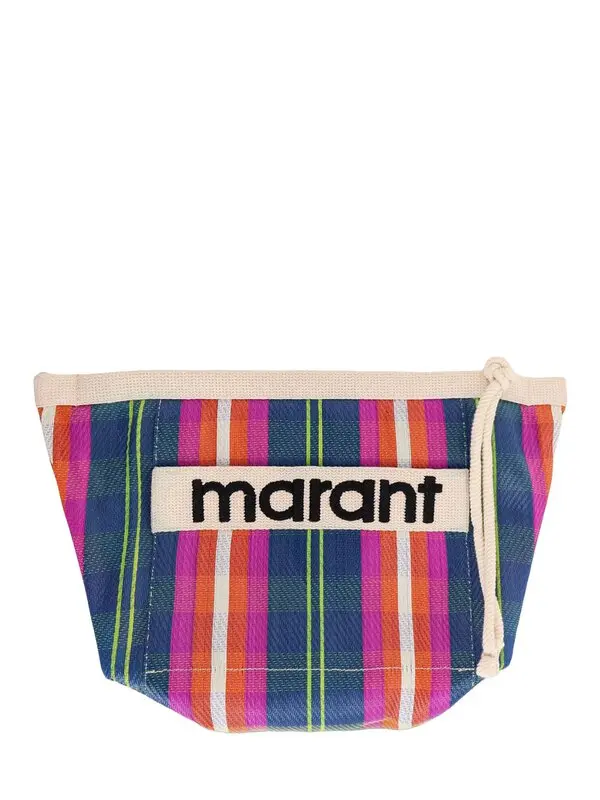 Isabel Marant Powden Nylon Clutch - Multicolor