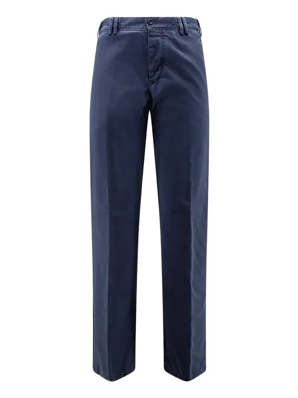 PT TORINO Reworked Michael Deluxe Cotton Trousers - Blue