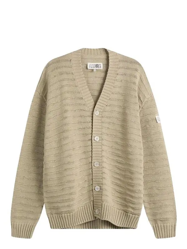 MAISON MARGIELA Cotton Cardigan - Sand