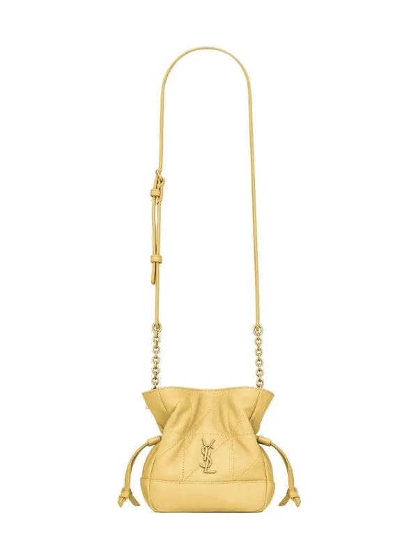 Saint Laurent Jamie Mini Shoulder Pouch - Yellow