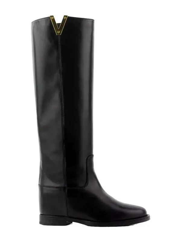 PAUL WARMER Viviane Boots - Black