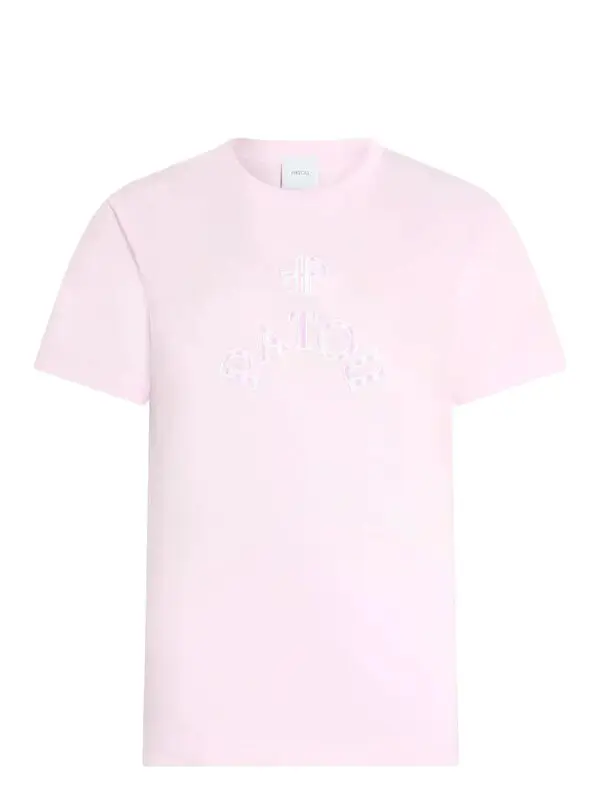 PATOU Logo T-shirt - Pink