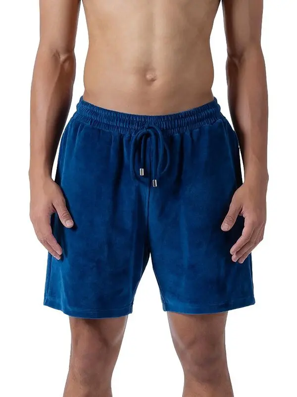 PRINCE & BOND Terry Riviera Shorts - Sailor Blue